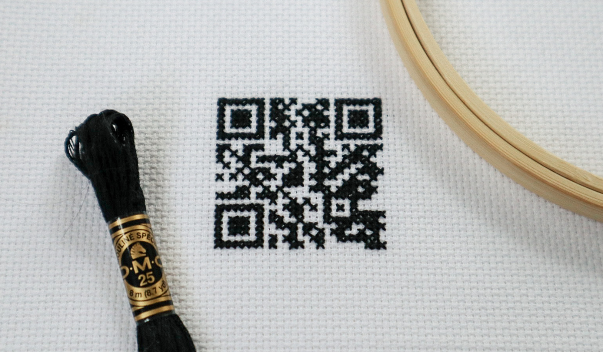 How to Make a Cross Stitch QR Code and 10 Unique Ways to Use It ...