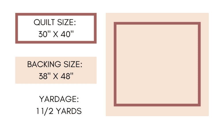 How to Piece Quilt Backing (Plus a Backing Size Guide) - Hailey Stitches