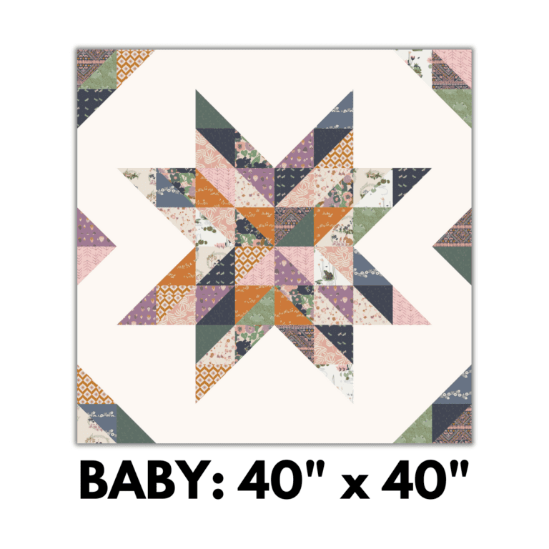 Charming Sawtooth Quilt Pattern (PDF Download) - Hailey Stitches