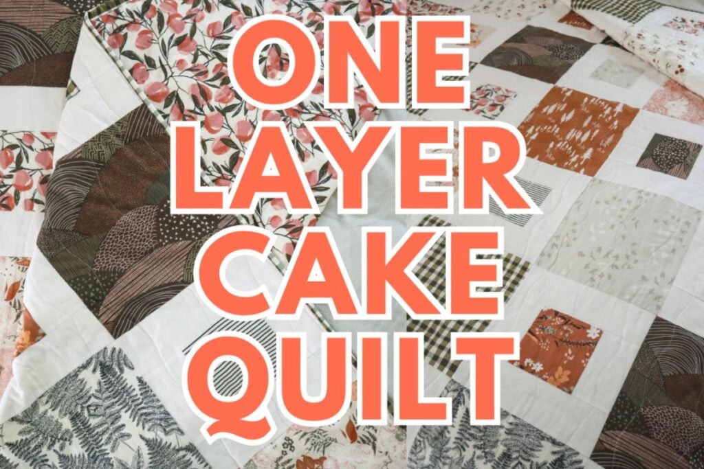Layer Cake Layout: A Free Layer Cake Quilt Pattern