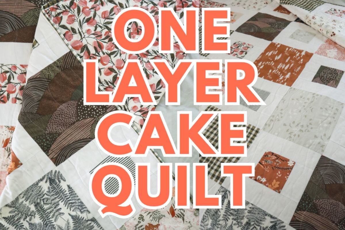 Layer Cake Layout: A Free Layer Cake Quilt Pattern