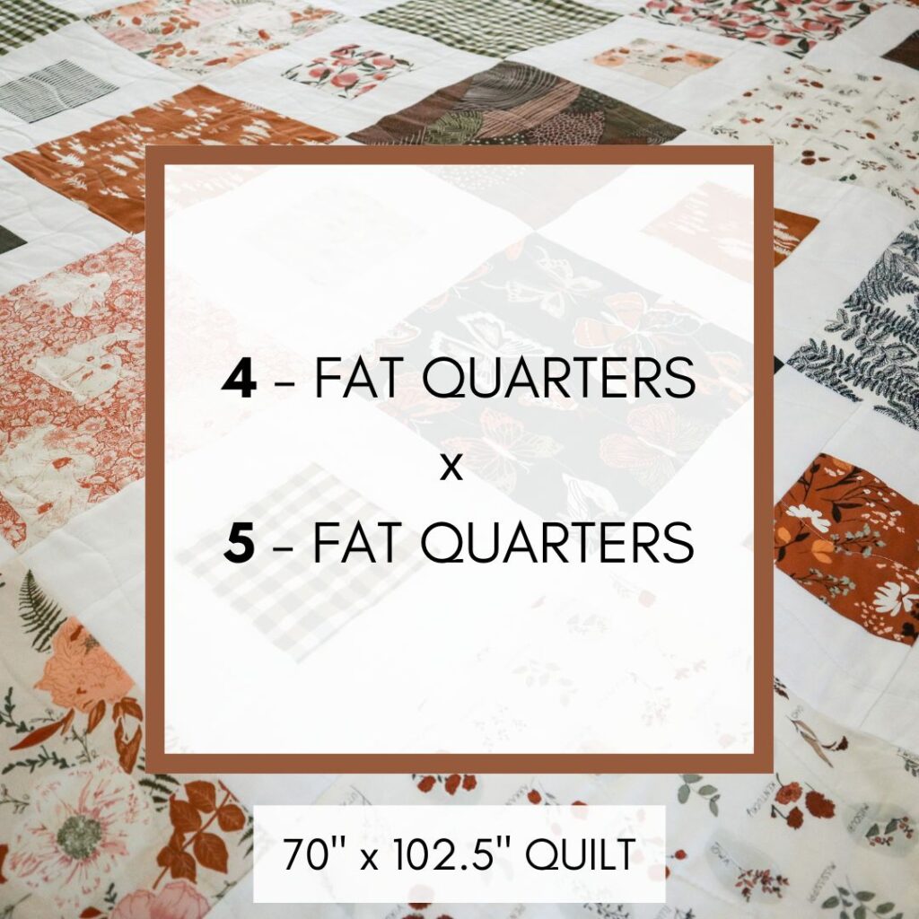 How Many Fat Quarters Do I Need to Make a Quilt?