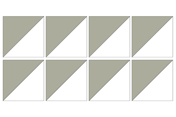 Half Square Triangle Charts and Beginner Tutorials